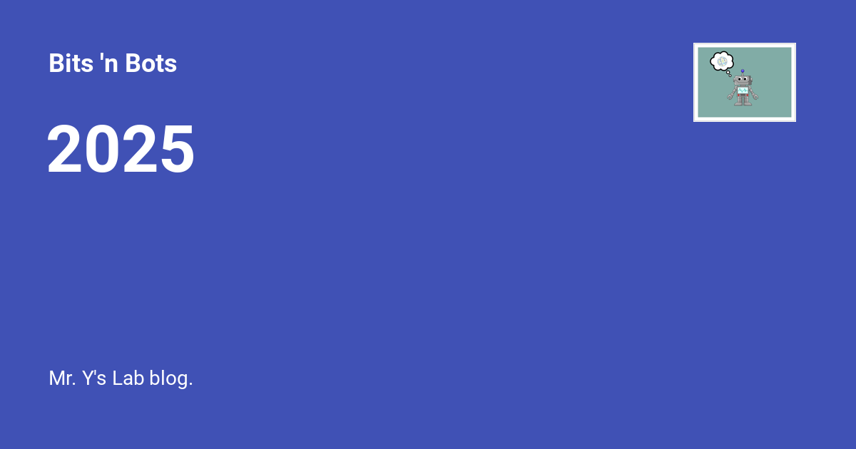 2025 - Bits 'n Bots